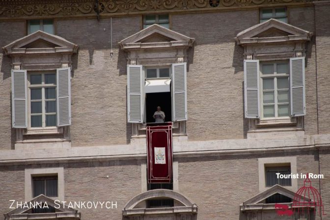 Domenica mattina in Vaticano · Angelus · Castel Sant'Angelo